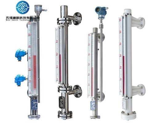 PN2.5-PN62 Magnetic Level Gauge With Transmitter Liquid Level Instrument