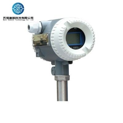 1.0Mpa-6.3Mpa Electromagnet Wafer Style Flow Meter Clamp Vortex Flow Meter
