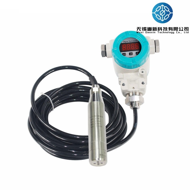 0-100m Liquid Level Sensor With Robust LCD Display And IP67 Protection