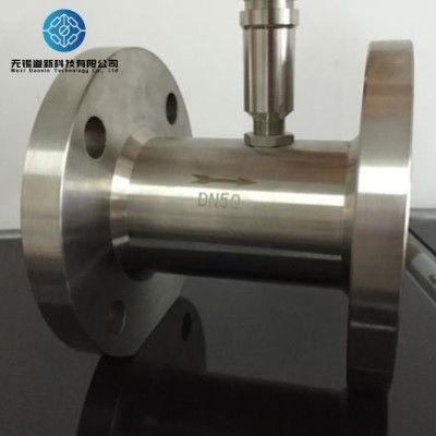 DN50 Flange High Pressure Turbine Flow Meter Flow Transmitter 4 20ma