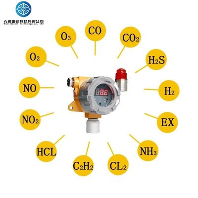 0-1000 Ppm Natural Gas Pressure Transmitter DC24V Steam Transmitter